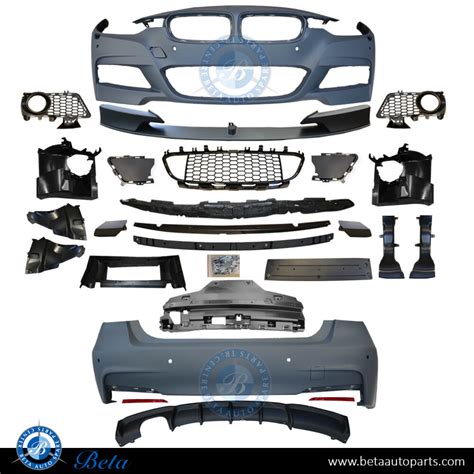 Bmw 3 Series F30 2012 2018 Body Kit M Performance With Pdc Washer