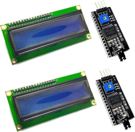 Buy FainWan IIC I C TWI Display Module X Serial Blue Backlight LCD Module Compatible