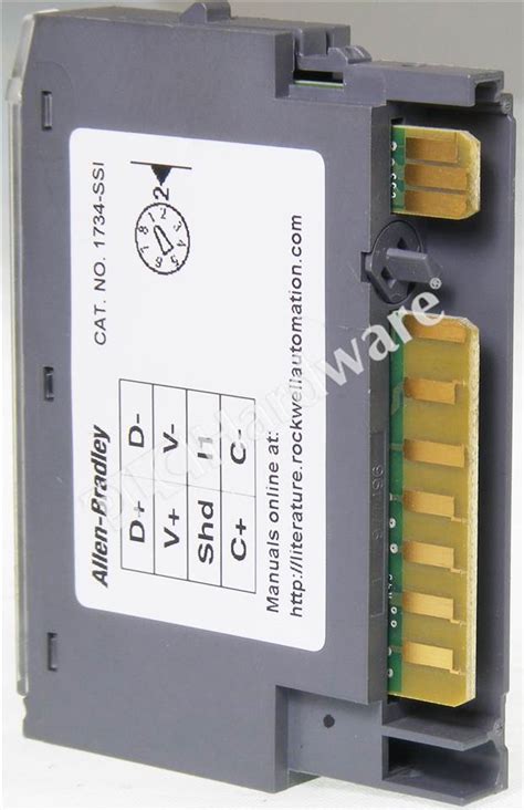 plc hardware allen bradley 1734 ssi point i o ssi absolute encoder module