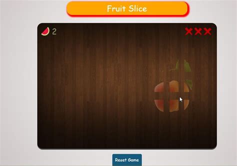 Fruit Slice Game Using Htmlandcss In Jquery With Source Code Sourcecodester