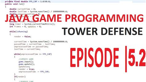 Java Game Programming Tower Defense Επεισόδιο 52 Youtube