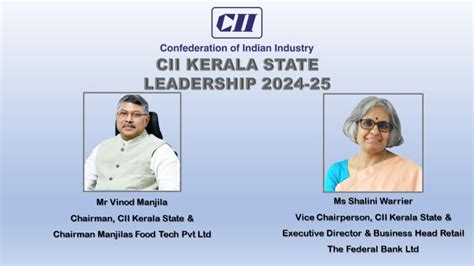Cii Southern Region On Linkedin Mr Vinod Manjila Chairman Manjilas Food Tech Pvt Ltd Has Taken