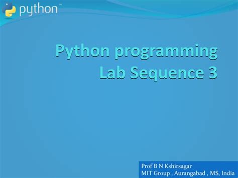 Python Programming Lab3 250215 Ppt