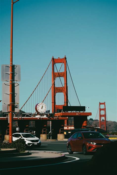 샌프란시스코의 골든게이트 브릿지 드라이브 바이 · 무료 스톡 사진