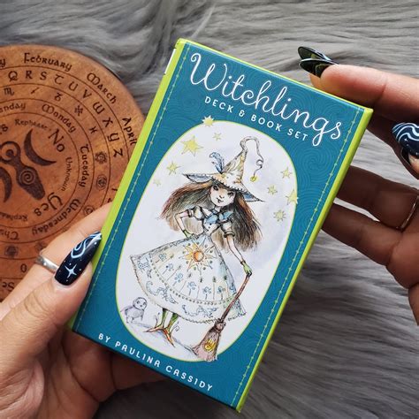 Witchlings Deck And Book Set By Paulina Cassidy 40 Card Deck With
