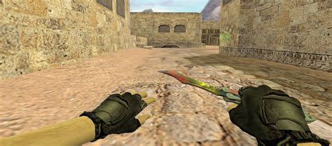 Скин Нож Бабочка — «Мраморный Градиент Скачать для Cs 1 6