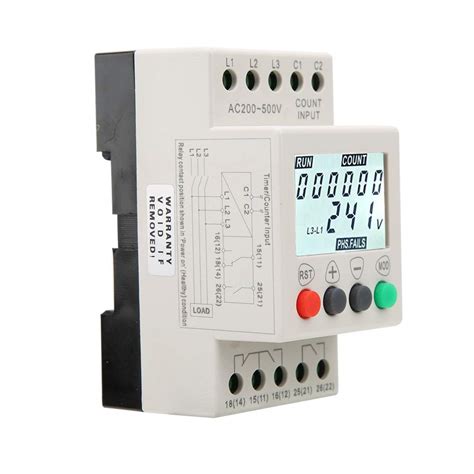 Buy Jvr800 2 Voltage Protection Relay Under Over Voltage Protector 3