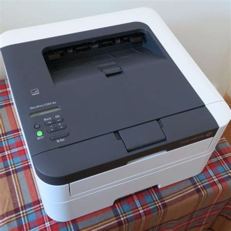 Fuji Xerox Docuprint P Dw Wireless Mono Laser Printer Duplex Two Sided Printing Computers