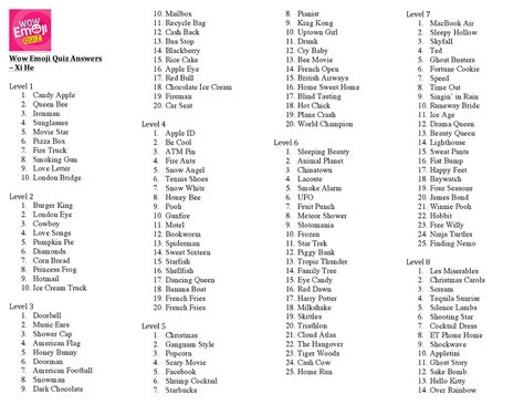 Emoji Answers Level 14