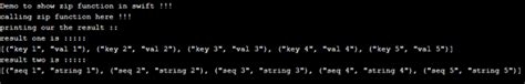 Swift Zip Learn How Does The Zip Function Works In Swift