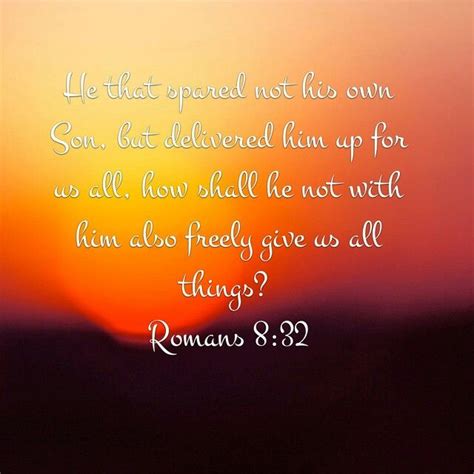 Revival Romans 8 32 Bible Study Bible
