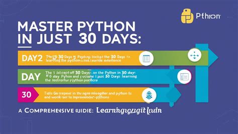 Master Python In Just 30 Days A Comprehensive Guide
