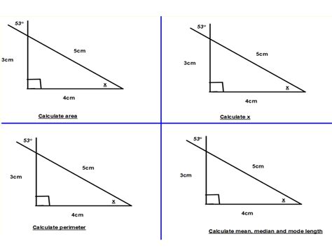 3 4 5 Triangle Ssdd Problems