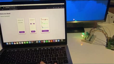 Iot Device Control Via Websocket Server Youtube