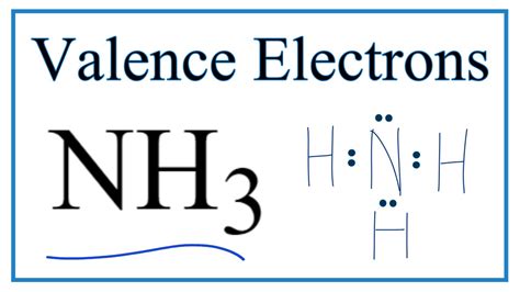 Valence Electrons For Nh3 Ammonia Youtube