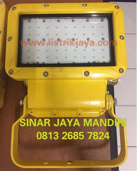 Jual Lampu Sorot Led Warom Explosion Proof Bat Sinar Jaya Mandiri