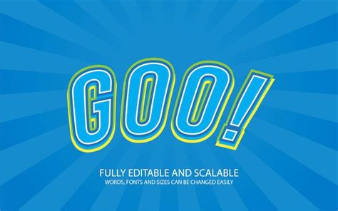 Premium Vector Vector 3d Text Style Effect