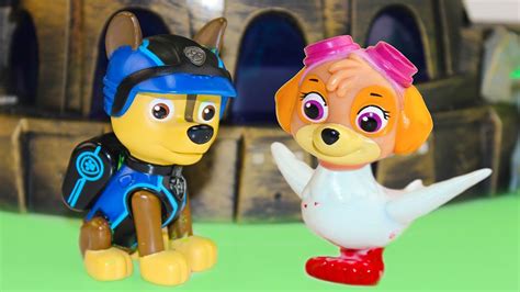 Щенячий патруль новые серии Лунная девочка против Скай Развивающие мультики про игрушки для