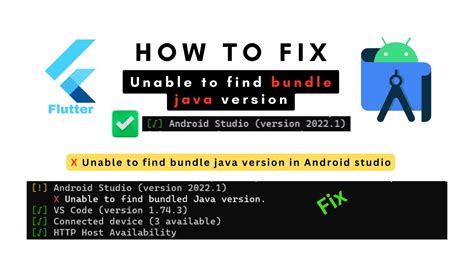 Unable To Find Bundled Java Version Issue Fix For Android Studio