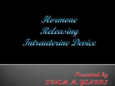 Intrauterine Device Iud Pptx