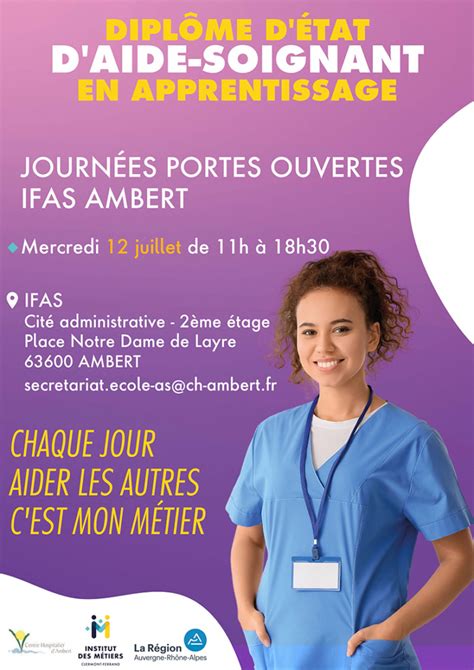 Aide Soignant Portes Ouvertes De Lifas à Ambert