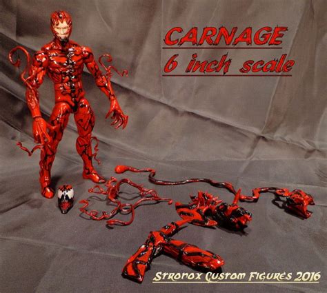 Carnage Marvel Legends Custom Action Figure