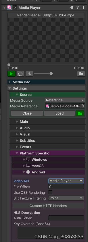 【unity3d插件】avpro video1 x 安卓端所有路径均无法播放 unity 持枪者 华为云开发者联盟