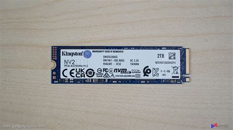 Kingston Nv Tb Nvme Gen Ssd Review More Value