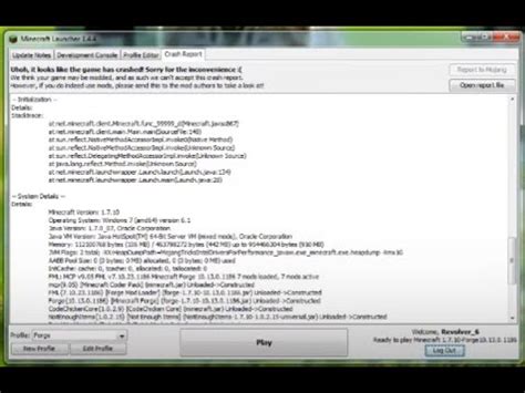 MINECRAFT YOUR GAME MIGHT BE MODDED CRASH FIXED YouTube