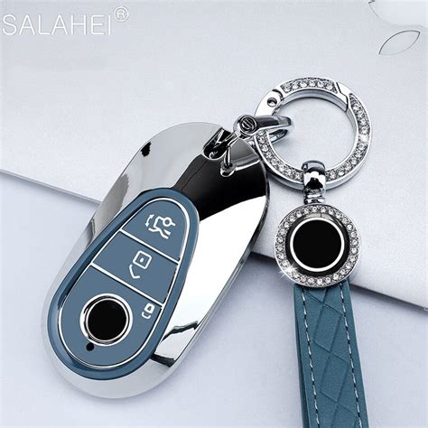 Tpu 자동차 키 케이스 커버 보호 셸 메르세데스 벤츠 S 클래스 W206 W223 S350 C260 C300 S400 S450 S450l S500 S400l 액세서리