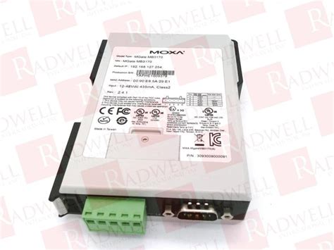 MGATE MB Networking Router By THE MOXA GROUP