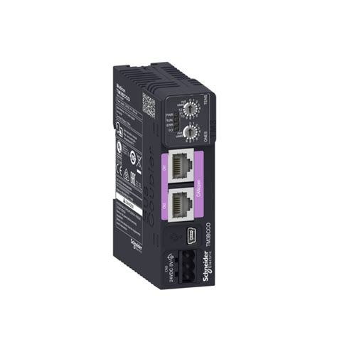 schneider electric tm3bcco bus coupler module modicon tm3 distributed