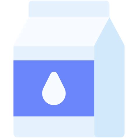 Milk Free Food Icons