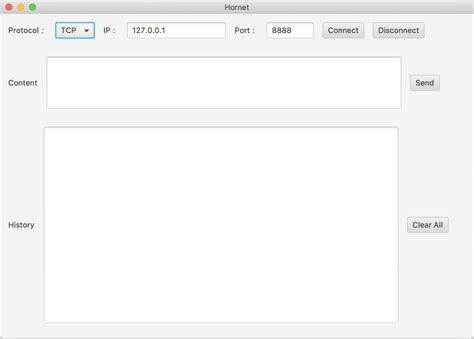 Github Secbr Hornet Tcp Socket Tool Tcpsocket Macwindows