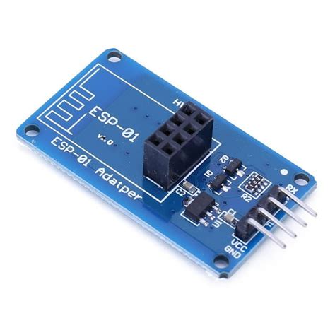 Esp8266 Esp 01 Módulo Adaptador Inalámbrico Wifi 33v 5v Breakout Pcb
