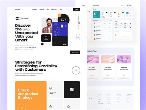 Fintech Saas Website Design Behance