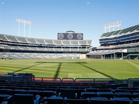 Oakland Coliseum Seating Chart And Seat Views Seatgeek