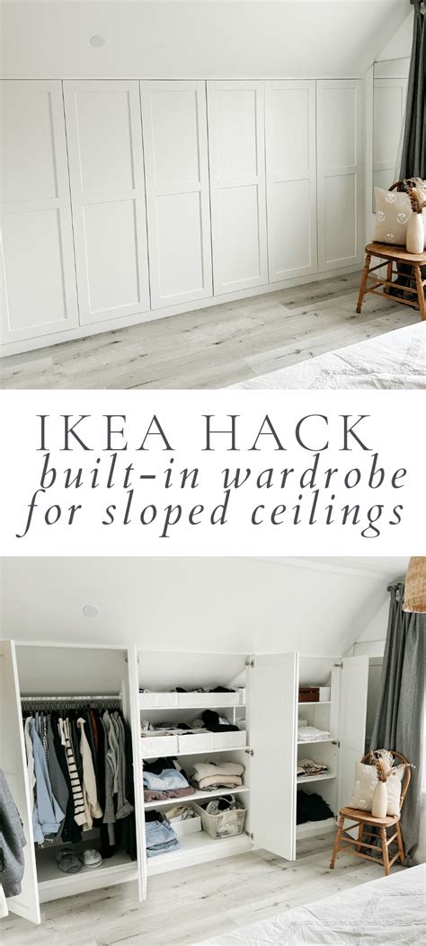 Storage Ideas For Sloped Walls