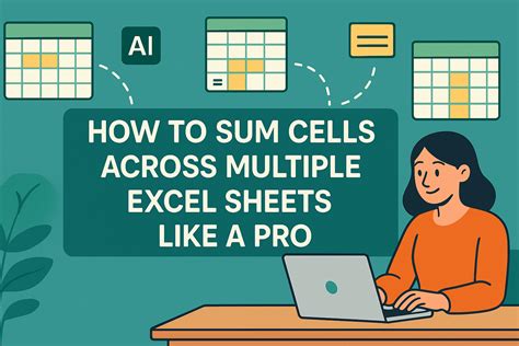 How To Sum Cells Across Multiple Excel Sheets Like A Pro Excelmatic