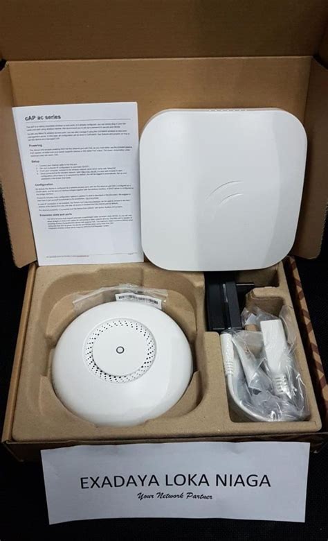 Jual Mikrotik RBcAPGi 5acD2nD CAP Ac Wireless Indoor Ceiling AP Dual Band Jakarta Pusat