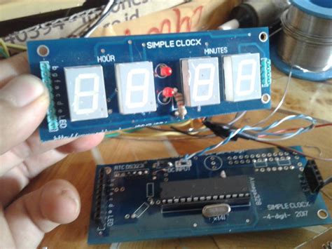 membuat jam digital dengan seven segmen besar 9 12 volt ~ blog edukasi