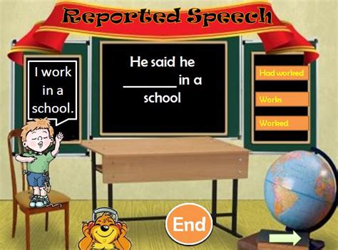 Reported Speech Powerpoint Presentation Ii