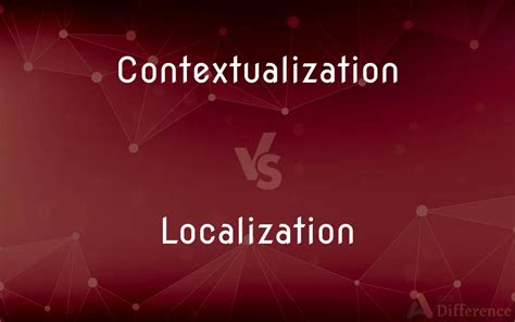 Contextualization Vs Localization — Whats The Difference