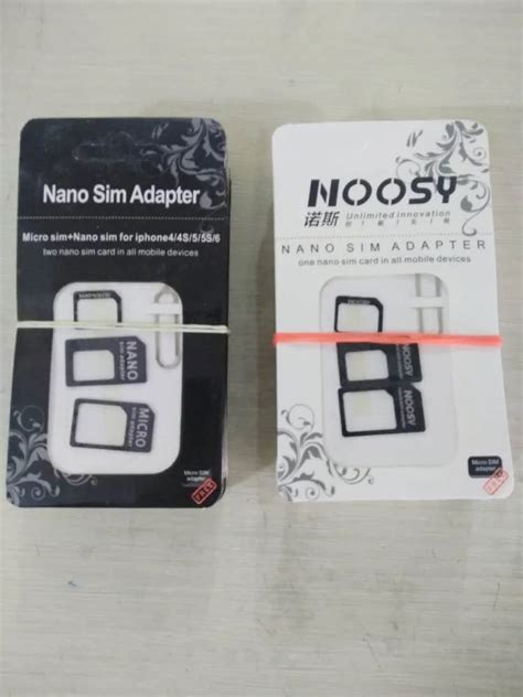 Plastic And Metal Nano Sim Adapter At 6 Piece In New Delhi ID 20998257533