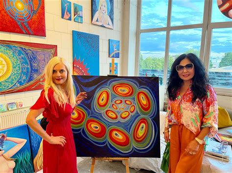 At My Art Studio In Düsseldorf Ekatherina Savtchenko