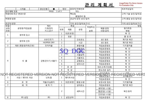 Isirppap 사출성형 관리계획서 네이버 블로그