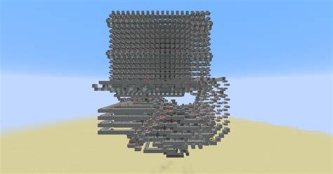 Redstone Line Rendering Using Bresenhams Line Algorithm Minecraft Map