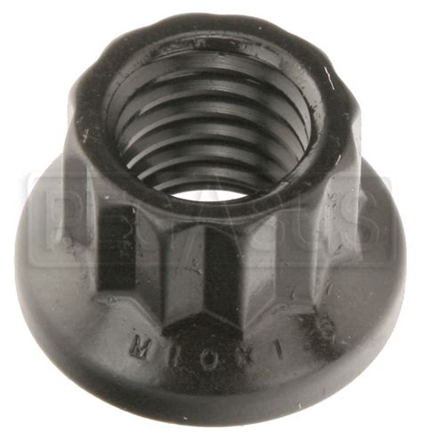 Arp 12 Point Nut 10mm X 1 50 Black Sold Individually Pegasus Auto Racing Supplies