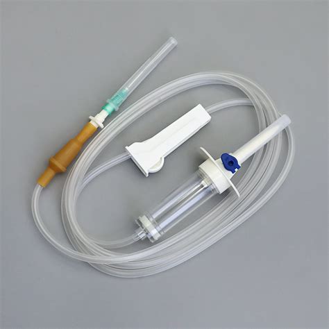 China Productssuppliers Disposable Medical Ordinary Infusion Set With Needle With Ce Iso