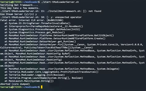 Installnetframeworksh On Debian Stretch Issue · Issue 1778 · Tmodloadertmodloader · Github